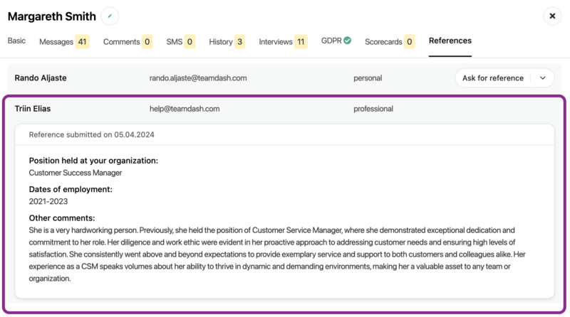 How to perform a reference check on your candidate