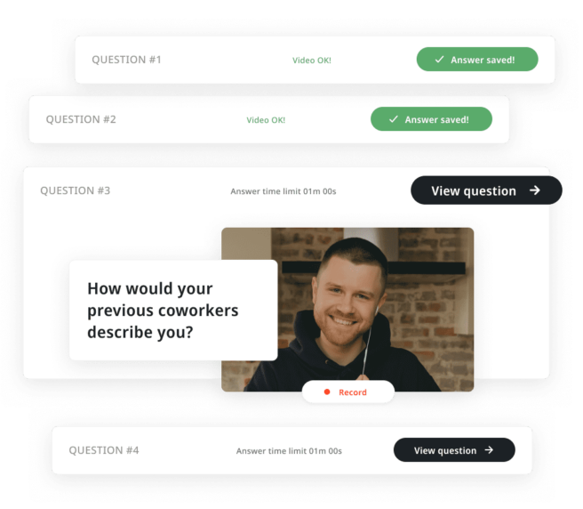Flexible Asynchronous Video Interview Software