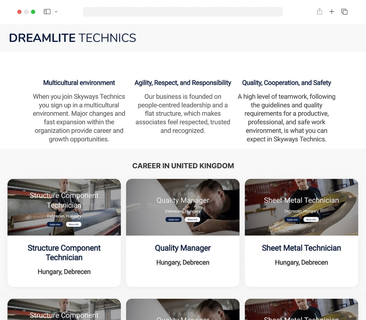Easy career site builder tool for recruiters
