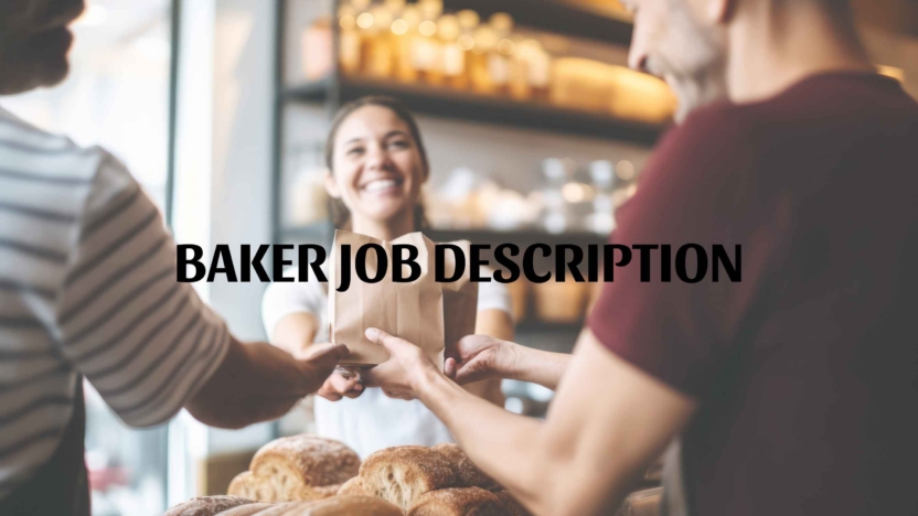 Baker job description template