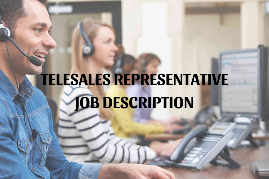 Telesales Representative job description