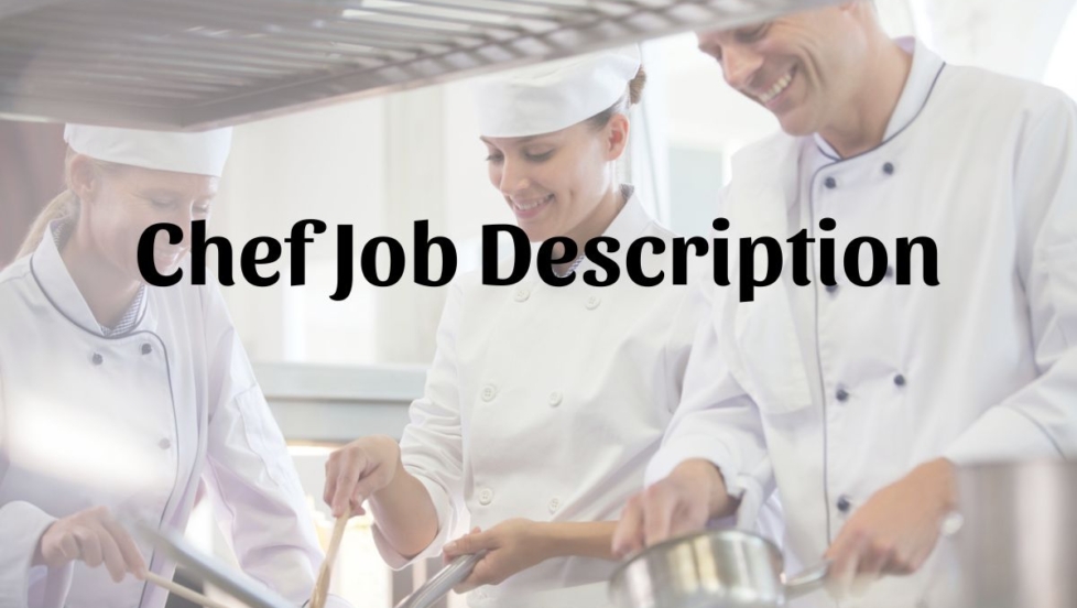 Chef job description