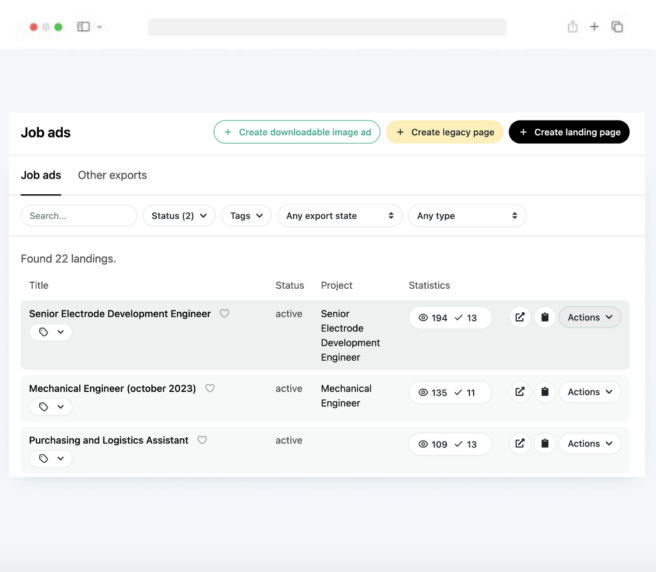 Job Application Form Software for Recruiters