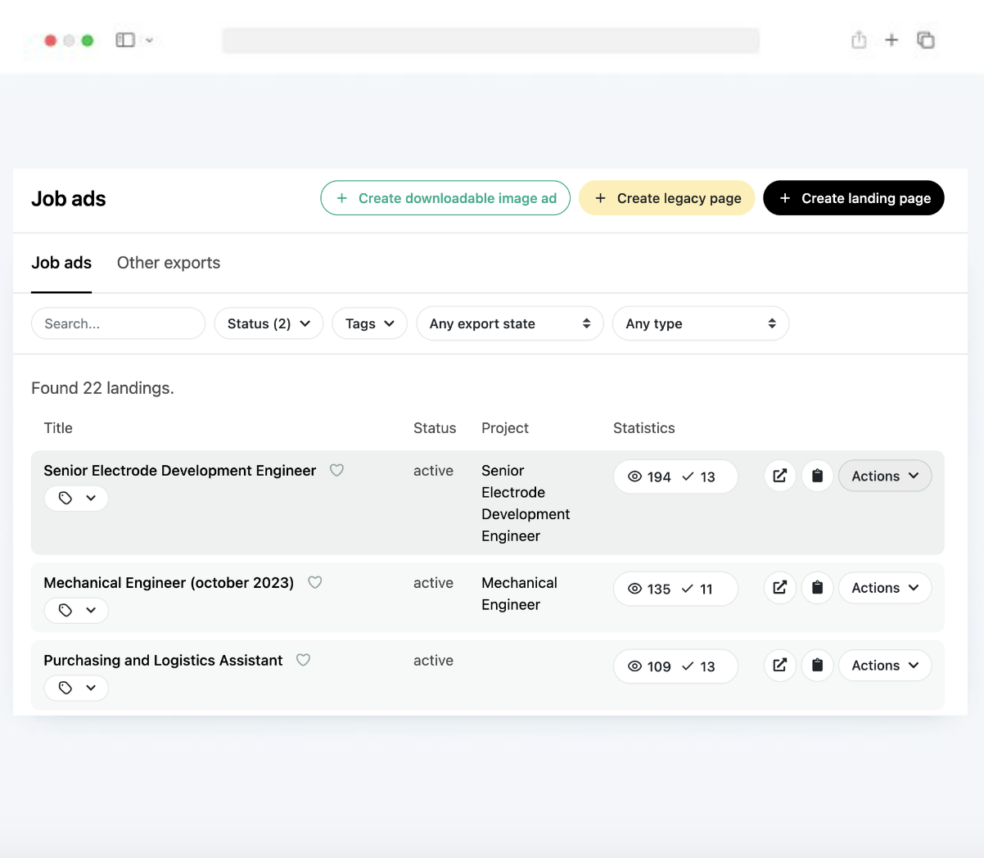 Job Application Form Software for Recruiters