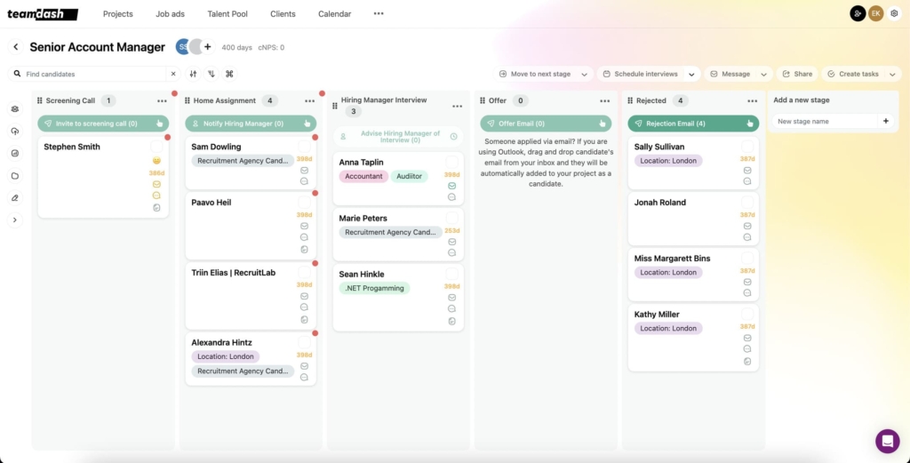 How to Select and Use an Applicant Tracking System