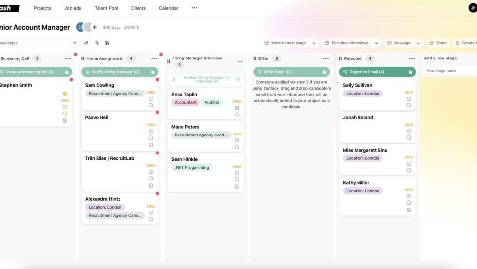 How to Select and Use an Applicant Tracking System