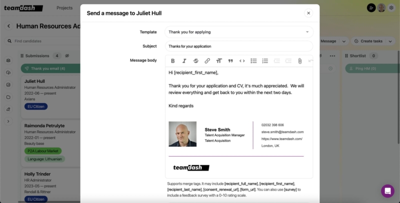 How to Select and Use an Applicant Tracking System